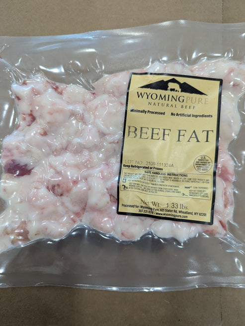 Beef Fat – Wyoming Pure Natural Beef